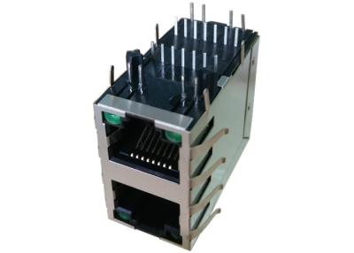 China XRJH-21C-1-D1D-170 2x Stacked RJ45 8P8C LAN-Übertrager WE-RJ45LAN 10/100BaseT for sale