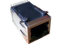 China ARJE-0034 Surface Mount Rj45 Connector 10/100Base-T Female PCb Jack for sale