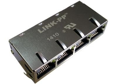 China 101140F9392M47KZA Multi-port RJ45 1x4 Port 10/100Base-Tx Fast Ethernet Rj45 for sale