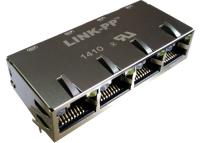 China SI-460061 Multi-port RJ45 1x4 Port 10/100Base-Tx Fast Ethernet Rj45 for sale