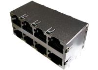 China J2042H3ANL 2x4 Rj45 8P8C LAN-Übertrager WE-RJ45LAN 10/100BaseT for sale