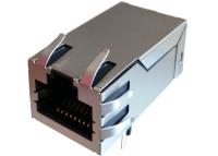 China 0816-1X1T-43 Gigabit Lan Magnetic RJ45 Jack 10/100/1000Base-T Ethernet Magnetics for sale