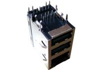 China 0862-1J1T-43 Rj45 naar USB Gigabit Magjack Combo Dual Stuff Option USB To Rj45 for sale