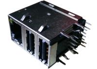 China 0862-1J1T-43 Rj45 naar USB Gigabit Magjack Combo Dual Stuff Option USB To Rj45 for sale