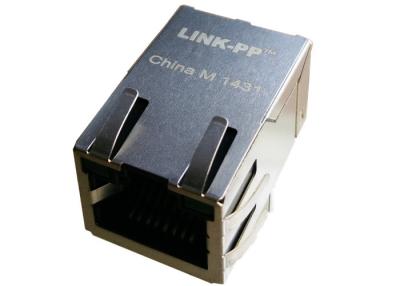 China 08B-11X1T-36-F MagJack Shielded RJ45 10/100BASE-T ICMs Tab-Up for sale