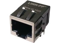 China 100base Mounted PCB RJ45 Single Port / 8 Pin RJ45 Connector 13F-67CGYDS2NL for sale