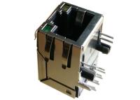 China 5-6605706-7 RJ45 Magnetic Jack 10/100Base-T 5-6605706-9 Female Rj45 Shielded for sale