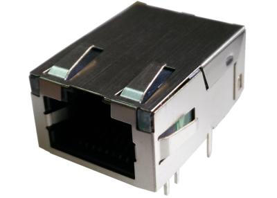 China 1840718-4 Low-Profile RJ45 Jack PCB Gigabit 10/100/1000 Lan Jack 1-1840718-1 for sale