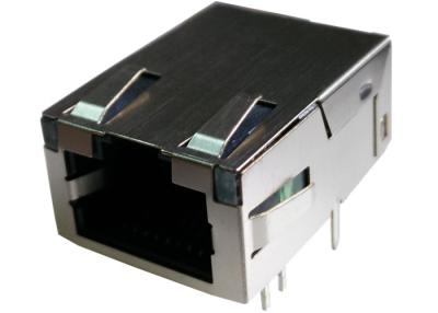 China 1840718-7 Low Profile Magjack Rj45 PCB Gigabit 10/100/1000 Lan Jack 1840718-9 for sale