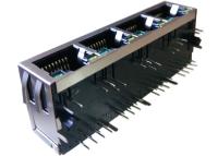 China Bel 0826-1G4T-23 Gigabit Magjack 4Port 0826-1G4T-23-F Quad Port 826-1G4T-23-F1 for sale