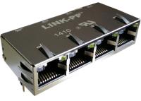 China 0826-1X4T-43 Gigabit Magjack 4Port 0826-1X4T-43-F Quad Port Rj45 10/100/1000 for sale