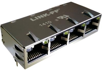 China 0826-1X4T-43 Gigabit Magjack 4Port 0826-1X4T-43-F Quad Port Rj45 10/100/1000 for sale