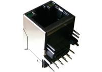 China 5-1605706-9 Rj45 With Magnetics 1X1 Connector 10/100Base-T 6-1605706-1 for sale