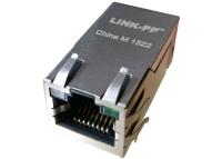 China Magnetic RJ45 Jack 1840461-1 Gigabit Ethernet Connector Pinout 1-1840461-1 for sale