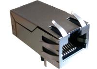 China Magnetic RJ45 Jack 1840461-1 Gigabit Ethernet Connector Pinout 1-1840461-1 for sale