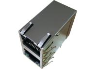 China 1-6368011-0 MagJack 2X1 Stacked connector Rj45 8 POSITION Shielded 1-6368011-1 for sale