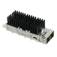 China 4-2170705-3 1x1 Port ZQSFP+ Cage With Heat Sink Included Lightpipe 28 Gb/S for sale
