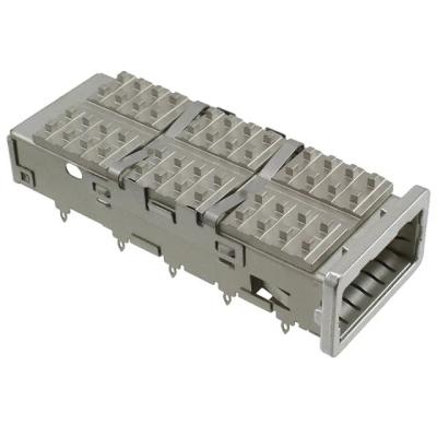 China 1551892-1 ZQSFP+ Cage With Heat Sink 1x1 Port 25 Gb/s for sale