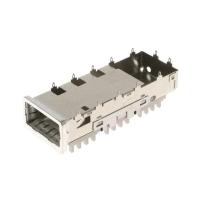 China 1551892-2 ZQSFP+ Cage Assembly With Heat Sink 1x1 Port 25 Gb/s for sale