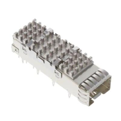 China 2291634-1 SFP+ Cage Assembly With Heat Sink 16 Gb/s for sale