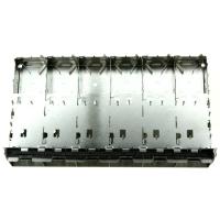 China 2007170-1 SFP+ Cage 1 x 6 Port Through Hole Press-Fit Mount for sale