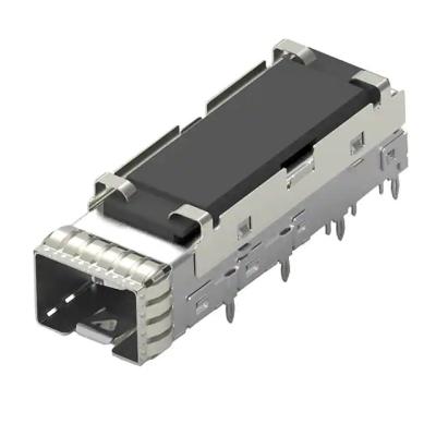 China 2299056-1 SFP+ Cage With Heat Sink Through Hole Press-Fit 16 Gb/S for sale