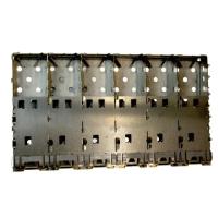 China 2007251-1 SFP+ Cage 1 X 6 Port 16 Gb/S External Springs for sale