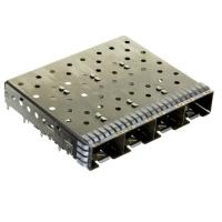 China 2007132-1 SFP+ Cage Ganged 1 X 4  Connector 16 Gb/S Press-Fit for sale
