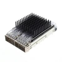 China 2170744-4 QSFP28 Cage 1x4 Port 28 Gb/S Through Hole for sale