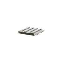 China 2170746-2 QSFP28 Cage Ganged 1 X 4 Connector With Lightpipe for sale