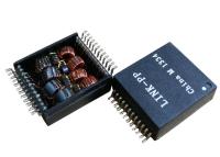 China TG111-E112NYRL SMD Gigabit Telecom Transformer Single Port 10/100 BASE - TX for sale