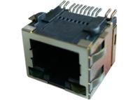 China LPJES101XAGNL SMT RJ45 Connector Pin-In-Past Soldering Surface Mounting Cat5/5e for sale