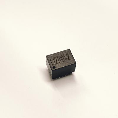 China L12T001-2 Single Port 1000 Base - T Magnetic Transformer Meet IEEE802.3 Af Standard for sale