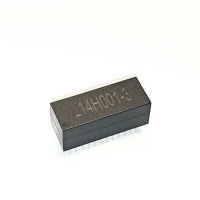 China L14H001-3 1G Base - T Dual Ports LAN Filter Transformer Meet IEEE802.3 48PIN for sale