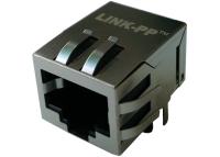 China ARJ11B-MASAI-MU2 Rj45 With Integrated Magnetics 10/100 Mbps Angled Connector for sale