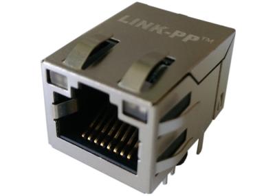 China Gigabit Magnetic Rj45 ARJ11C-MBSAT-A-B-4MU2 Modular Jack Shielded Right Angle for sale
