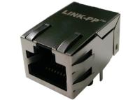 China ARJ11D-MCSA-LU2 RJ45 Single Port 10/100 Base-T Jack with Magnetic Module for sale
