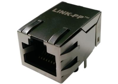 China ARJ11D-MCSA-LU2 RJ45 Single Port 10/100 Base-T Jack with Magnetic Module for sale