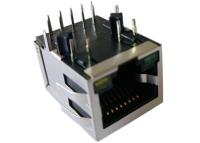China ARJ11E-MBSA-A-B-EM2 RJ45 With Integrated Magnetics 1000 Base-TX Module for sale