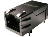 China Bel 0826-1X1-GH-F POE Plus Rj45 Magjack Gigabit Extend IEEE802.3at LPJK6064AONL for sale