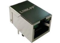 China XMPH-01D-1-D25-110 Side Entry POE RJ45 8P10C Thru Hole , XMH-RJH-1-D2E-1-180 for sale
