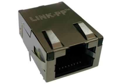 China J0G-0007NL Pulse Low Profile Rj45 10/100BT With Magnetics 1x1 Tab-up 4 Cores for sale