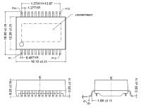China L22T001-S Hi-Pot 4KVAC Single Port Lan Transformer Modules 1G Base - T 24PIN for sale