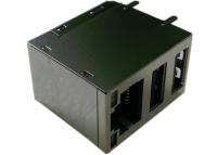 China LPJU6650BONL Cross 7497110616 Magjack RJ45 USB Connector 10/100/1000 BaseT for sale