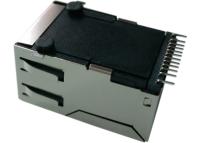 China 7498010210A SMT RJ45 Connector Tab Up for 10/100BASE-T Ethernet for sale