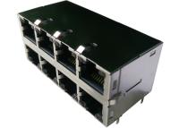 China B59(111)G8-28-4625-C12 Stacked RJ45 2x4 Port Gigabit Ethernet W/LEDS for sale