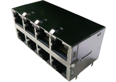 China B59(111)G8-28-4625-C12 Stacked RJ45 2x4 Port Gigabit Ethernet W/LEDS for sale