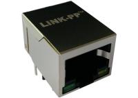 China HY911103A HanRun  Magnetics 10/100Base-TX Rj45 Single Port  LINK-PP LPJ0026FBNL for sale