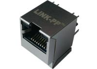 China Vertical Mounting / Top Entry PoE RJ45 Connector for sale