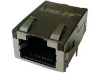 China LPJK0036AWNL Right Angle Rj45 Modular Jack Replace Low Profile 0826-1G1T-43-F for sale